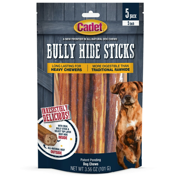 Kroger Cadet 10 Inch Bully Hide Sticks Dog Chews Same-Day Delivery or ...