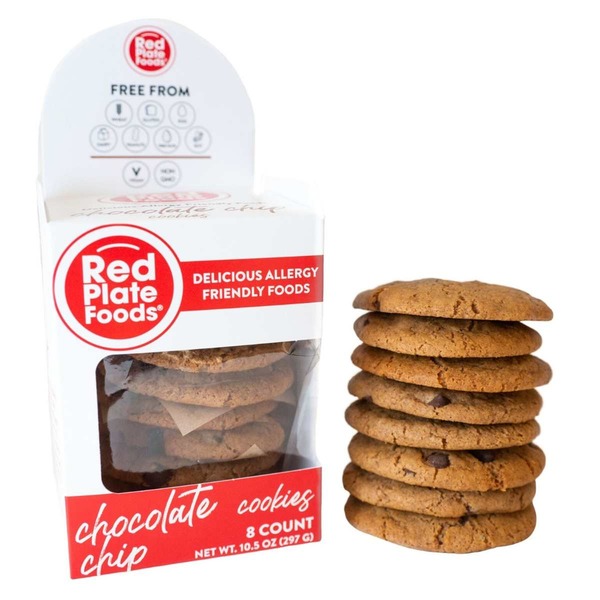 Red Plate Foods Chocolate Chip Cookies (10.5 oz) - Instacart