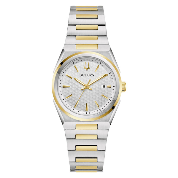 Bulova Two Tone Stainless Steel Quartz Women's Watch, 28mm Same-Day ...