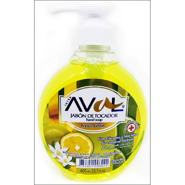 Food Bazaar AVAL Jabon Liquido Limon Pump Liquid Hand Soap Same-Day ...