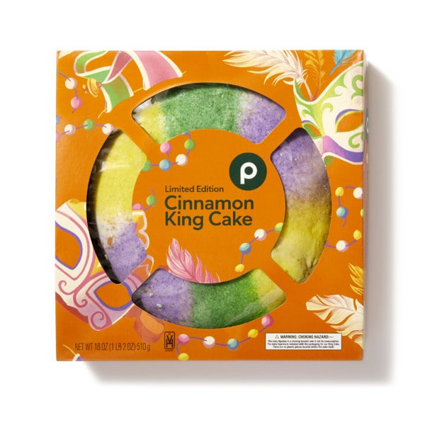Publix Dimitria Delights Mardi Gras Cinnamon King Cake Same-Day ...
