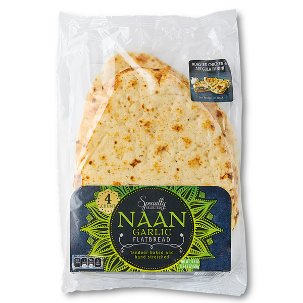 Specially Selected Garlic Naan Bread Same-Day Delivery or Pickup | ALDI