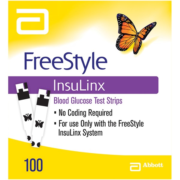 Freestyle Insulinx Blood Glucose Test Strips (100 ct) - Instacart