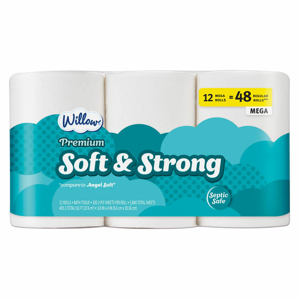 Willow Roll Soft & Strong Bath Tissue Same-Day Delivery or Pickup | ALDI