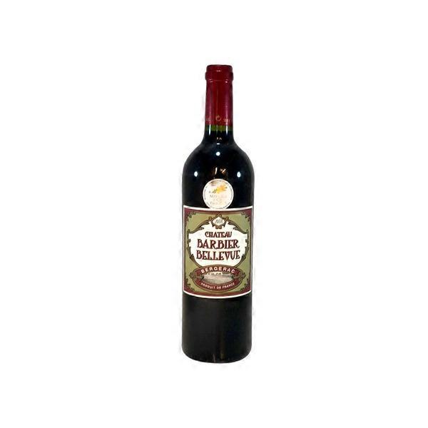 Chateau Barbier-Bellevue Bergerac Bordeaux Red Blend (750 ml) - Instacart