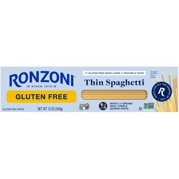 Ronzoni Gluten Free Thin Spaghetti Pasta Same Day Delivery Or Pickup