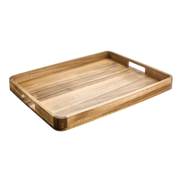 iDesign Acacia Wood Serving Tray Same-Day Delivery | Costco