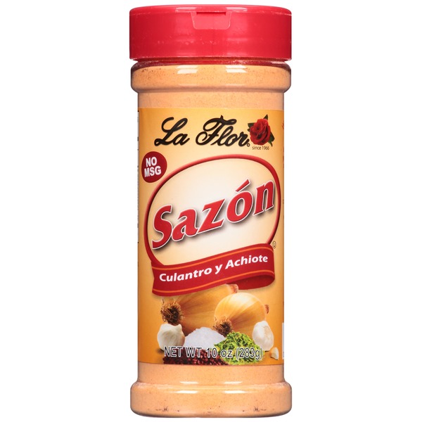 La Flor Culantro Y Achiote Sazon Seasoning (10 oz) - Instacart
