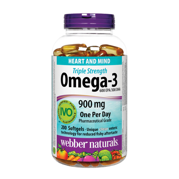 Webber Naturals Triple Strength Omega-3 Softgels Same-Day Delivery | Costco