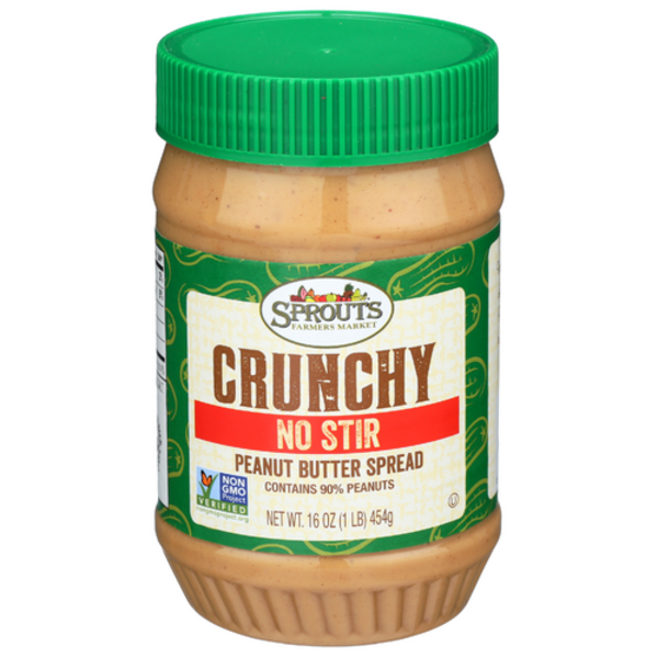 Sprouts Peanut Butter-Crunchy-No Stir Same-Day Delivery or Pickup ...