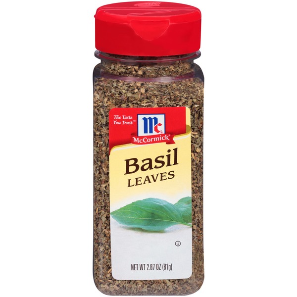 McCormick® Basil Leaves (2.87 oz) - Instacart