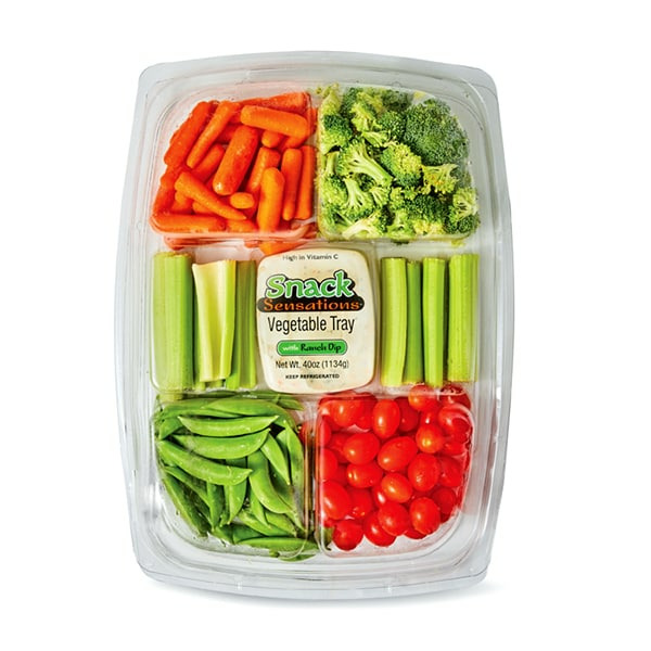 Snack Sensations Vegetable Tray With Ranch Dip Same-Day Delivery or ...