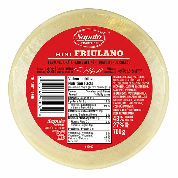 Saputo Friulano Cheese Same-Day Delivery | Costco