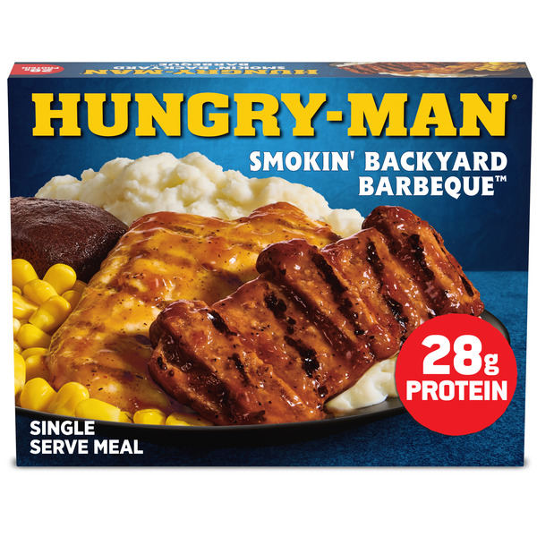 Hungry-Man Smokin' Backyard Barbeque Frozen Dinner Same-Day Delivery or ...