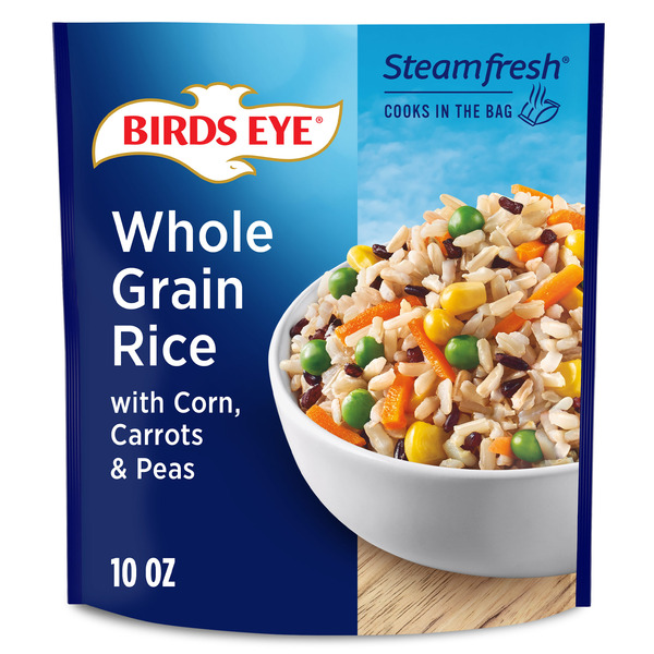 Birds Eye Selects Brown & Wild Rice with Corn, Carrots & Peas Same-Day ...