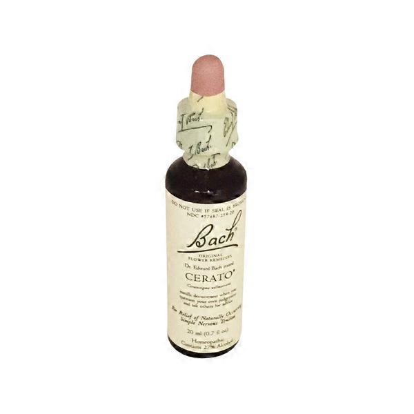 Bach Homeopathic Original Flower Remedies Cerato (0.7 fl oz) - Instacart