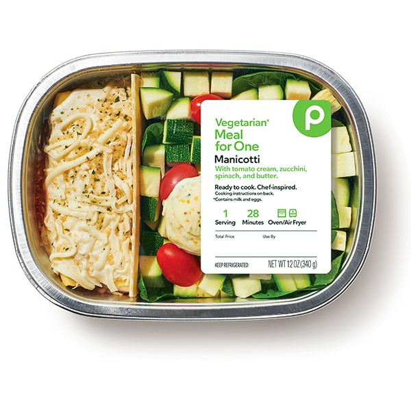 Publix Vegetarian Manicotti, Meal for One Same-Day Delivery or Pickup ...