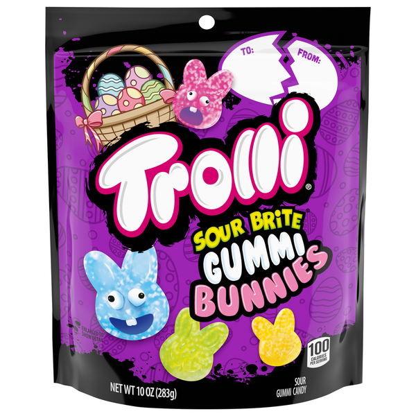 Trolli Gummi Candy, Gummi Bunnies, Sour Brite Same-Day Delivery or ...