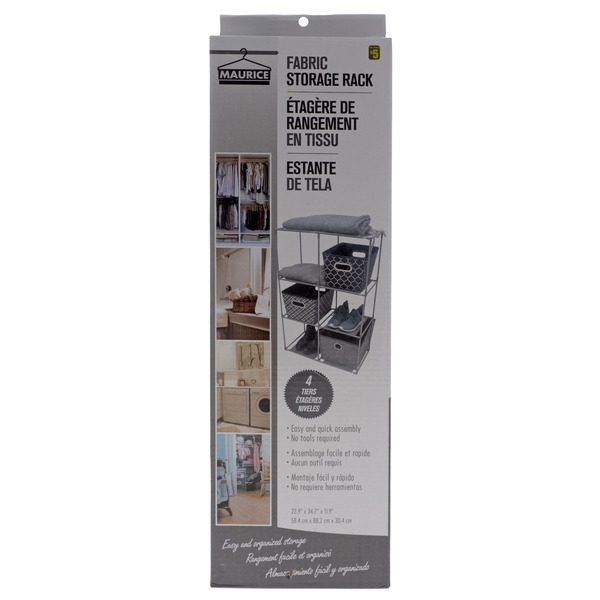 Multi Purpose Storage Rack - Grey Same-Day Delivery | Dollarama