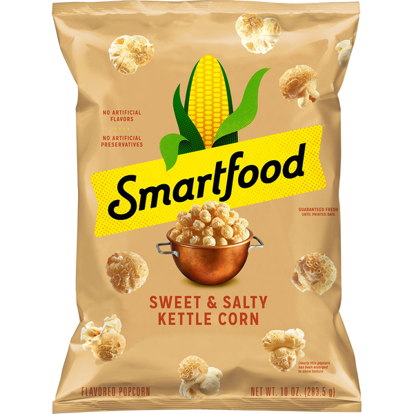 Smartfood Popcorn Kettle Corn Popcorn (10 oz) - Instacart