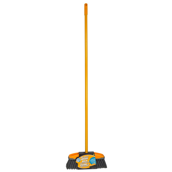 Scrubber Cleanz Plastic Broom With Metal Handle Same-Day Delivery ...