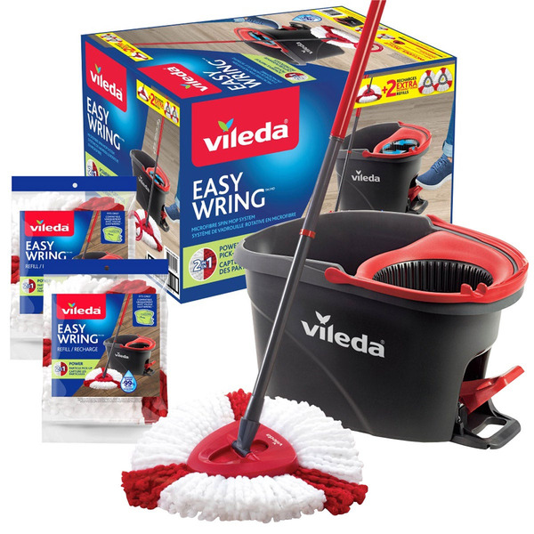 Vileda EasyWring Spin Mop & Bucket System Same-Day Delivery | Costco