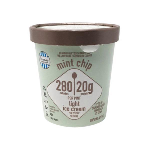 Sundae Shoppe Mint Chip Protein Ice Cream Pints (16 fl oz) - Instacart