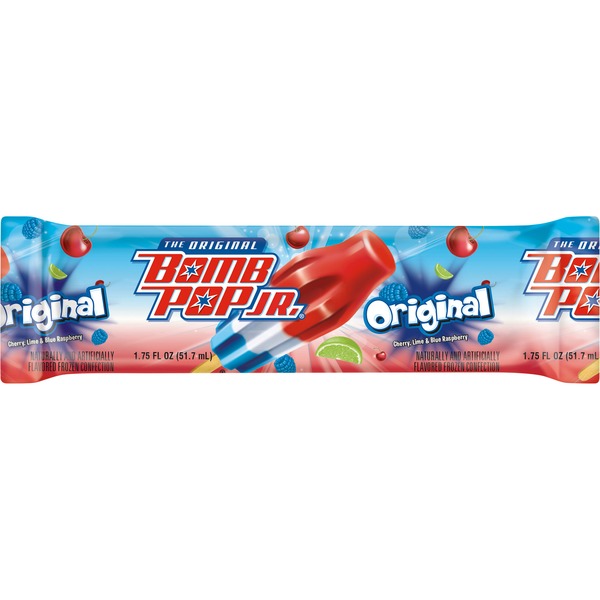 Bomb Pop Jr. Original Ice Pops (1.75 fl oz) - Instacart