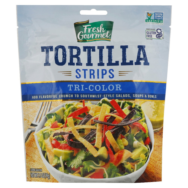 Kroger Fresh Gourmet Tortilla Strips, Tri-Color Same-Day Delivery or ...