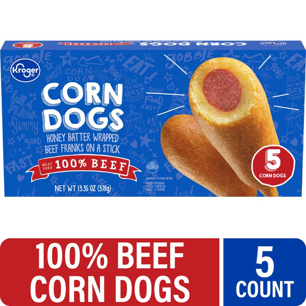 Kroger Kroger Corn Dogs, 100% Beef Same-Day Delivery or Pickup | Instacart