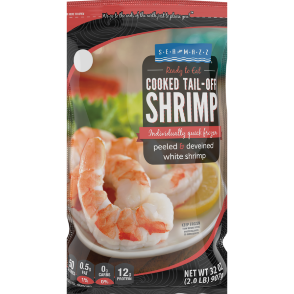 Seamazz Cooked 61/70 Shrimp Tail Off Same-Day Delivery or Pickup ...