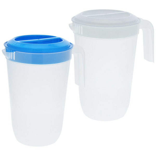 Clear Plastic Pitchers with Colored Lids Same-Day Delivery | Dollar Tree