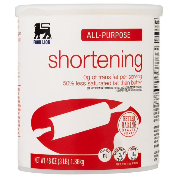Food Lion Food Lion Shortening, All-Purpose, Can Same-Day Delivery or ...
