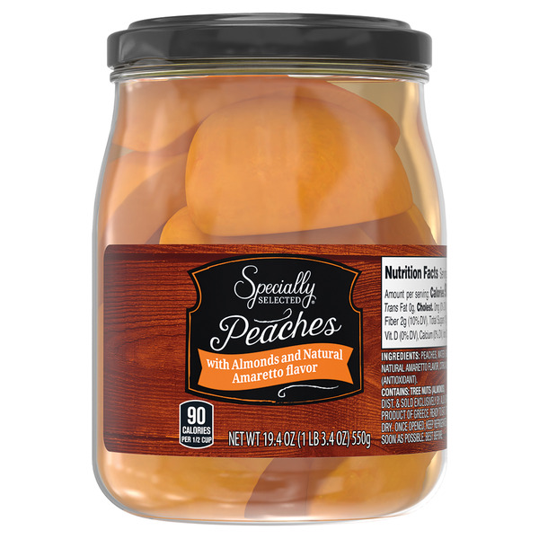 Specially Selected Winter Gourmet Peaches With Almond Same-Day Delivery ...