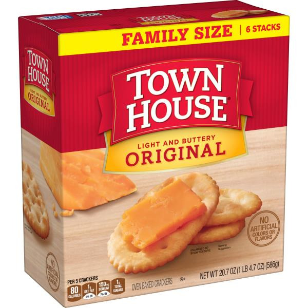 Publix Town House Oven Baked Crackers, Lunch Snacks, Snack Crackers ...