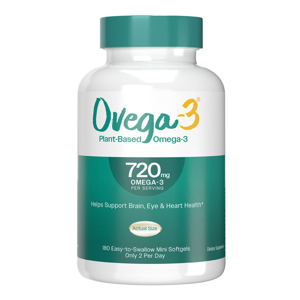 Ovega-3 Plant Based Omega-3 Softgels Same-Day Delivery | Costco