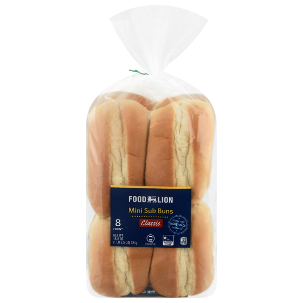 Food Lion Food Lion Buns, Mini Sub, Classic Same-Day Delivery or Pickup ...
