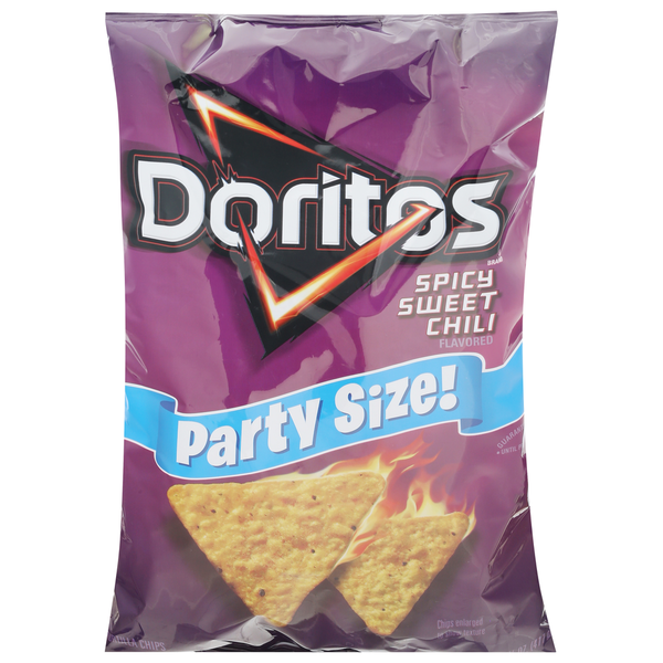 Doritos Tortilla Chips, Spicy Sweet Chili Flavored, Party Size! Same ...