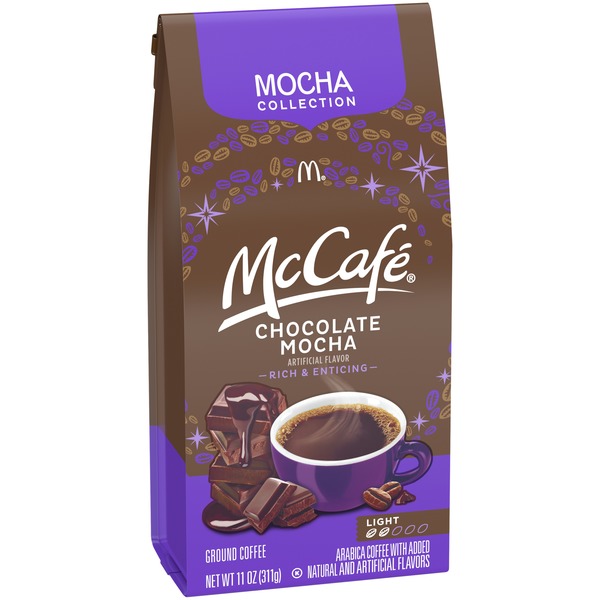 Mc Cafe Mocha Magic Light Roast Chocolate Mocha Ground Coffee (11 oz ...