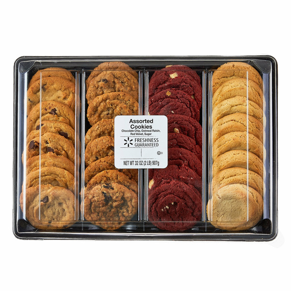 Walmart Freshness Guaranteed Assorted Cookie Platter Same-Day Delivery ...