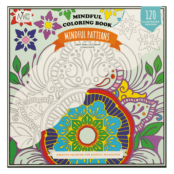 Mindful Craft Mindful Patterns Coloring Book Same-Day Delivery or ...