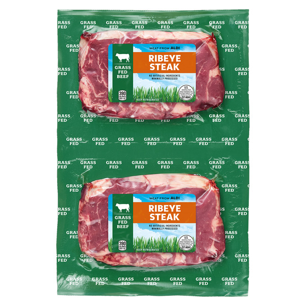 Grass Fed Beef Ribeye Steak Same-Day Delivery or Pickup | ALDI