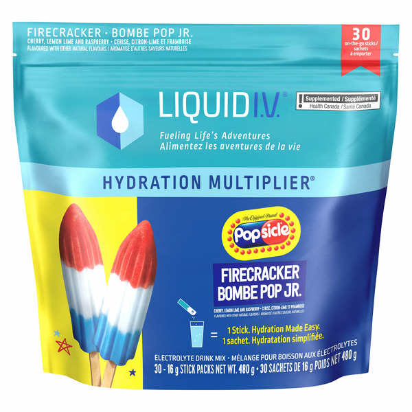 Costco Liquid I.V. Firecracker Hydration Multiplier Drink Mix Same-Day ...