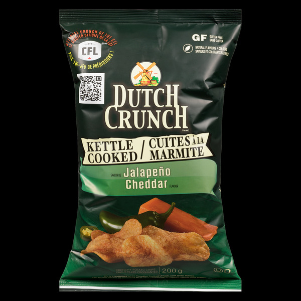 Giant Tiger Old Dutch Dutch Crunch Jalapeno & Cheddar Kettle Potato ...
