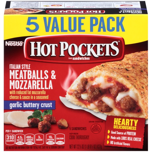 Lean Pockets Meatball Mozzarella Nutrition Facts | Besto Blog