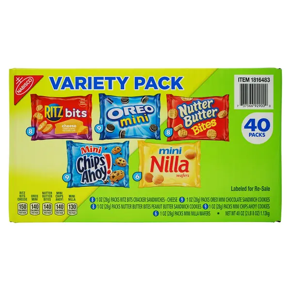 Nabisco Cookies & Crackers Variety Pack Same-Day Delivery | Costco
