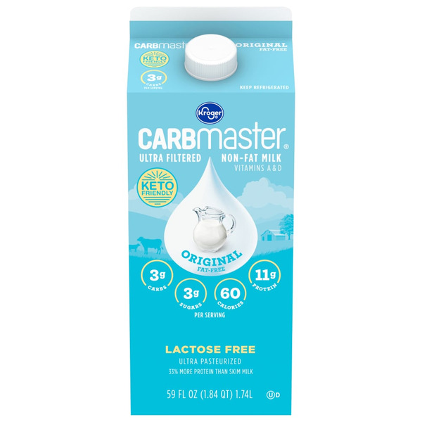Kroger CARBmaster Original Ultra Filtered Non-fat Milk Same-Day ...