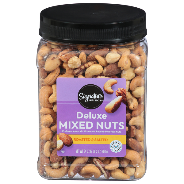 Safeway Signature SELECT Mixed Nuts, Roasted & Salted, Deluxe Same-Day ...