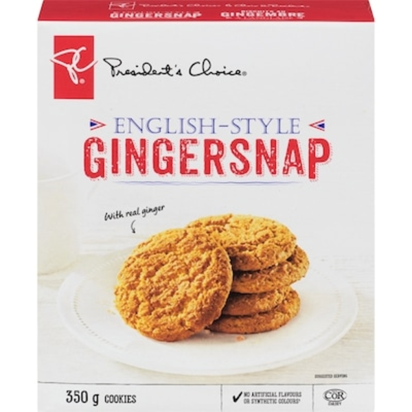 No Frills President’s Choice Gingersnap Cookies Same-Day Delivery ...