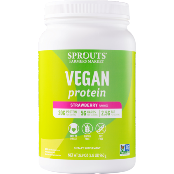 Sprouts Vegan Protein Strawberry Delight Same-Day Delivery or Pickup ...